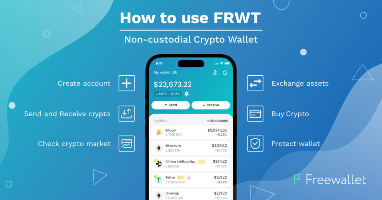 How to use FRWT: Non-custodial Crypto Wallet | Freewallet